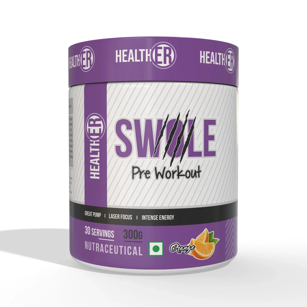 Healther Swole Pre Workout 30 Servings - Nutrition Fixes